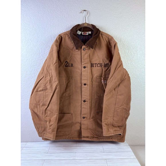 Dickies | Jackets & Coats | Vintage 9s Dickies Chore Jacket Blanket ...